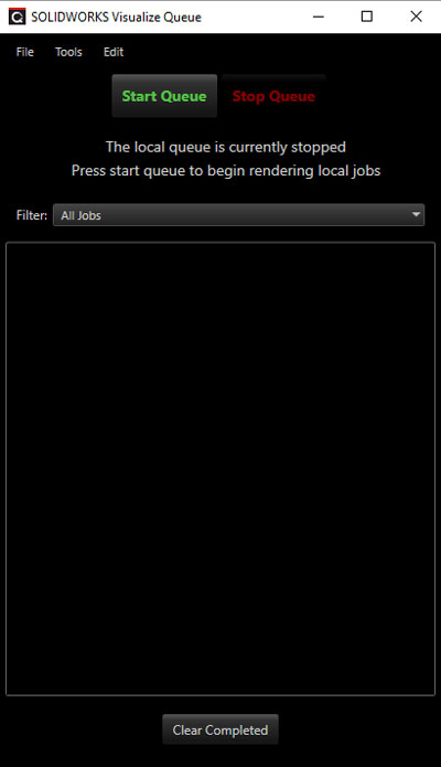 SOLIDWORKS Visualize Why Go Pro? 2 - Render Queuing